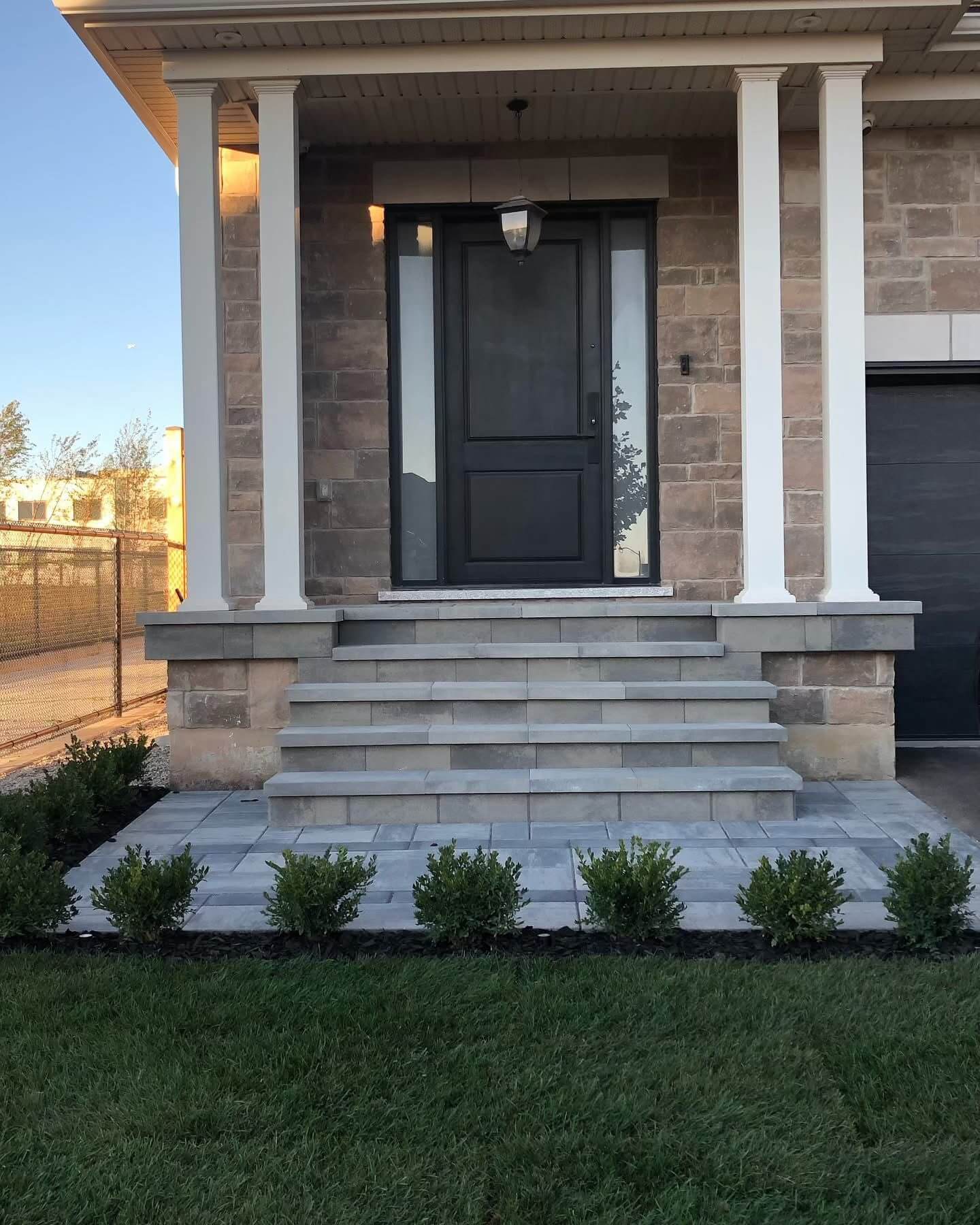 Stone Porch Installation Services in the GTA